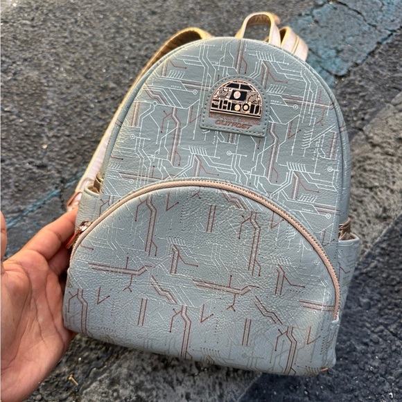 Disney | Bags | Disneys Galaxys Edge Droid Depot Mini Backpack ...